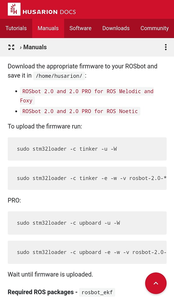 [Solved] Teleop twist for rosbot 2.0 pro ros2 foxy - Husarion Community