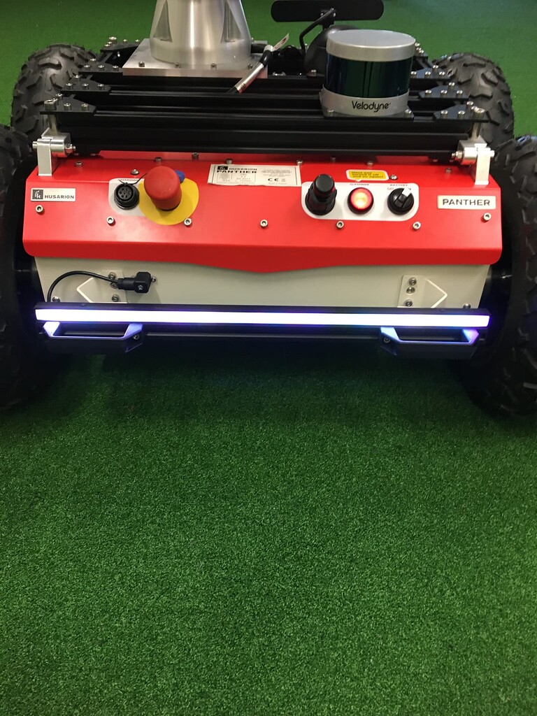 [Solved] Panther issue rear bumper light not working - Hardware - Husarion Community